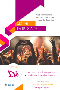 DJ POSTER Template | PosterMyWall