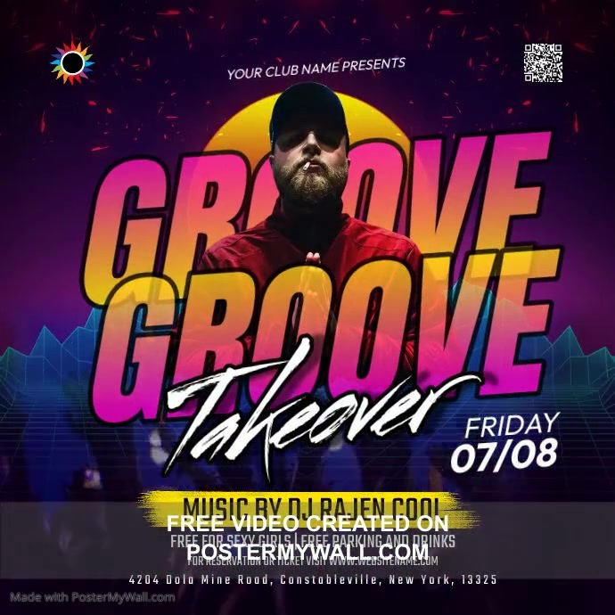 Copy of DJ Promotion Online Video | PosterMyWall