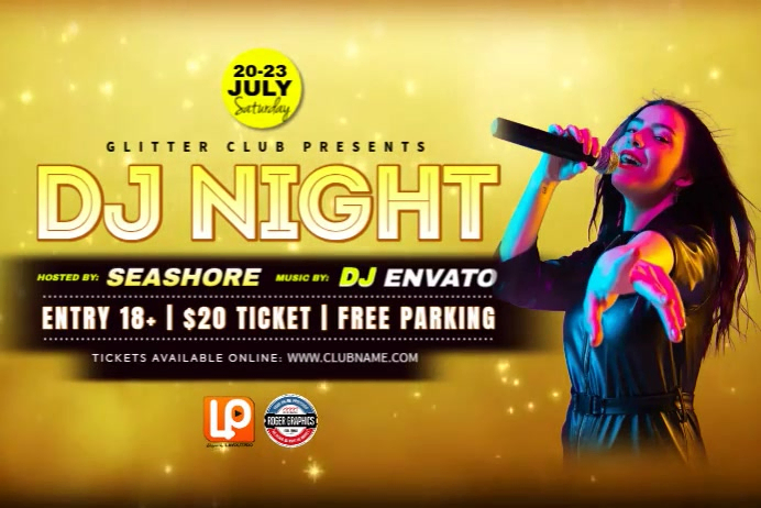 Dj Video Night Party Template | PosterMyWall