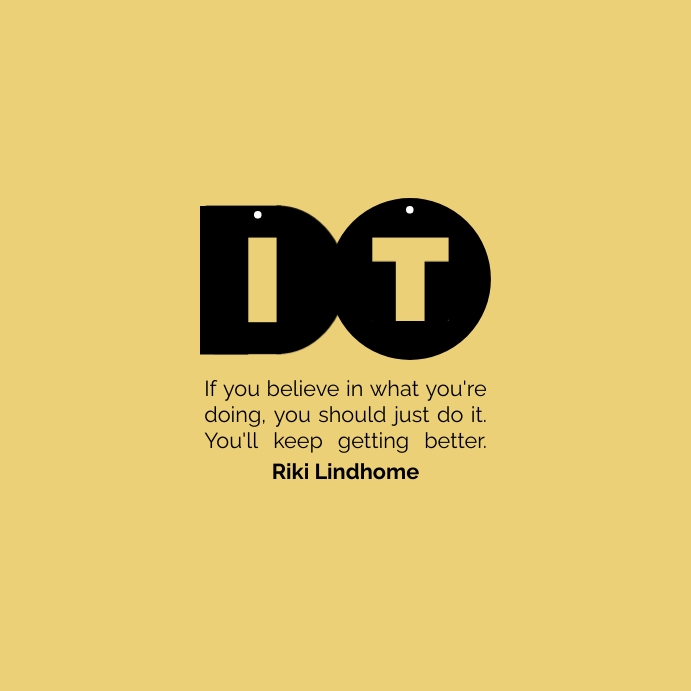 Do It Template | PosterMyWall