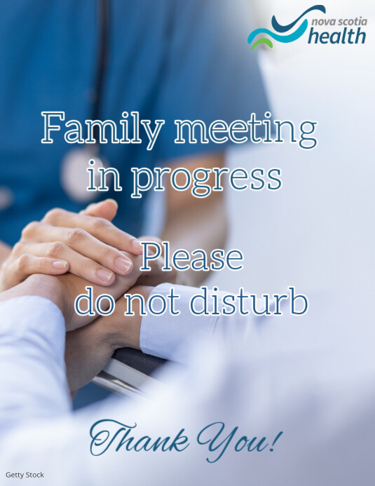 Do not disturb poster flyer US Letter Template | PosterMyWall