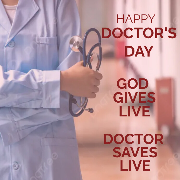 Doctor's day Template | PosterMyWall