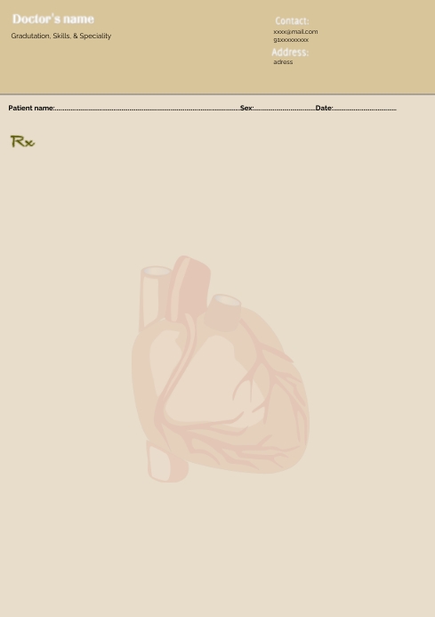 Doctor's pad Template | PosterMyWall