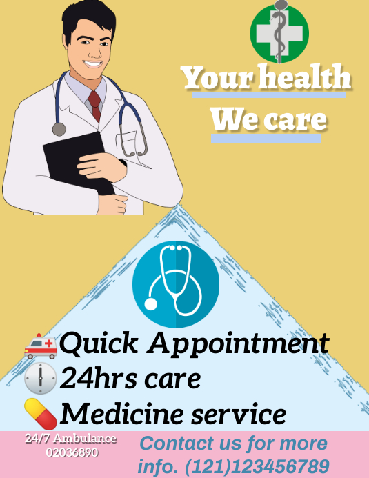 Doctor Template | PosterMyWall