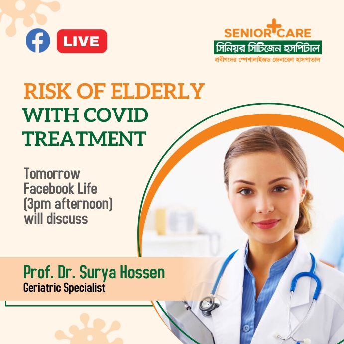 Doctor Facebook Live Template | PosterMyWall