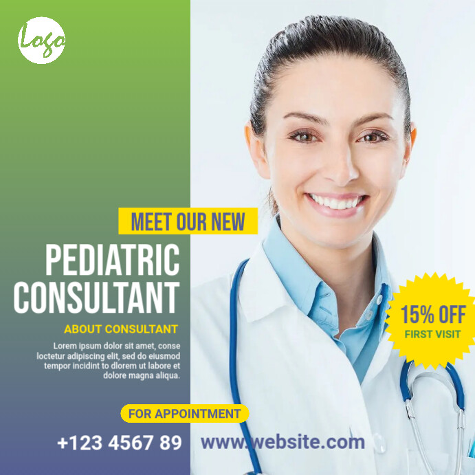 Doctor Profile Template | PosterMyWall