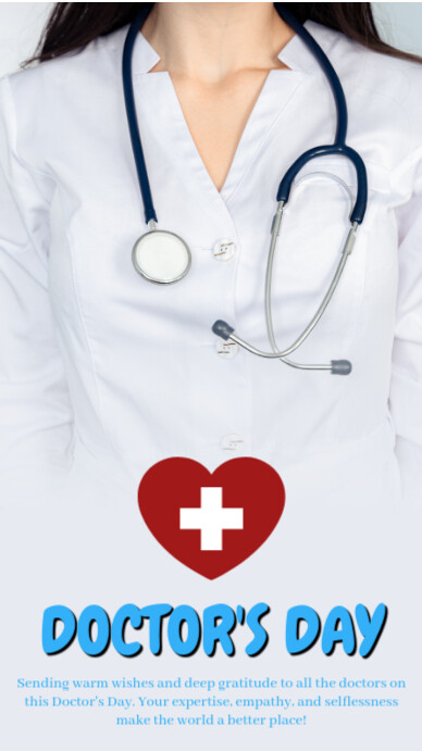 Doctors day Template | PosterMyWall