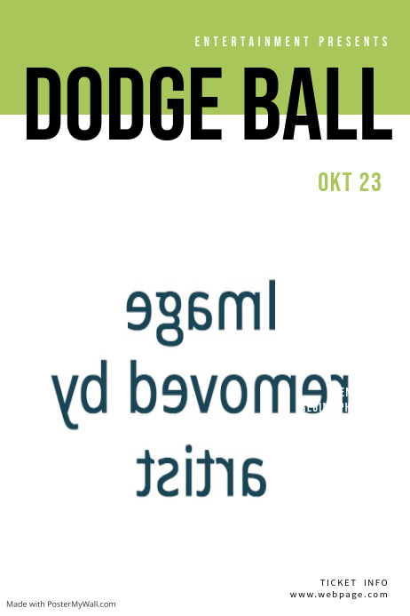 dodgeball Flyer Template | PosterMyWall