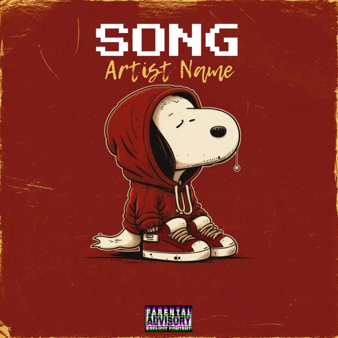 DOG Album Cover music art trap mixtape rap Template | PosterMyWall