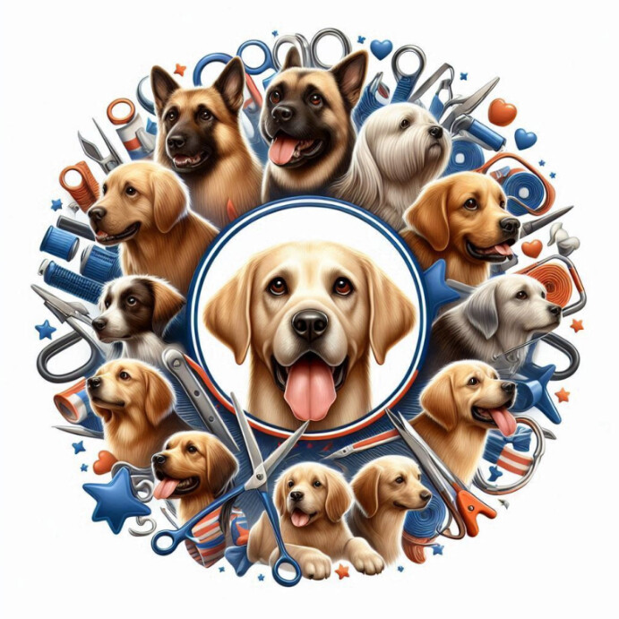 Copy of Dog Breeds Wallpaper Background | PosterMyWall