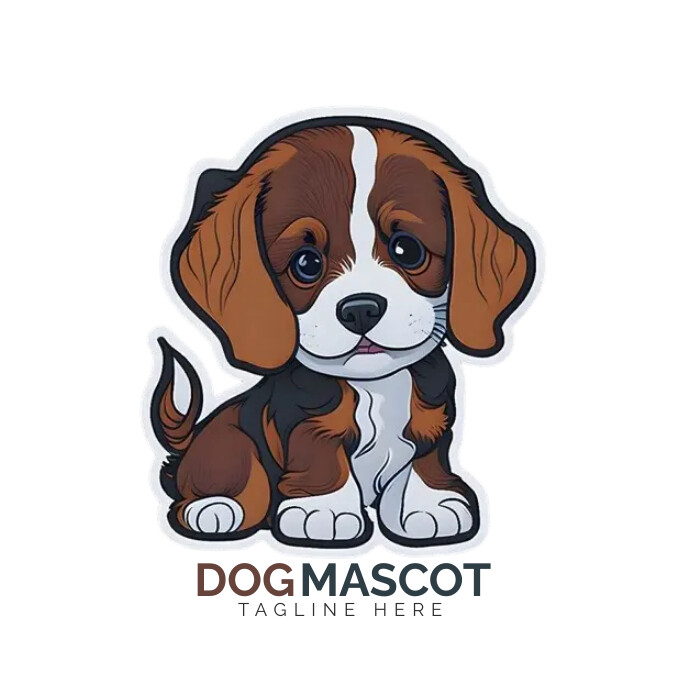 dog cartoon logo Template | PosterMyWall