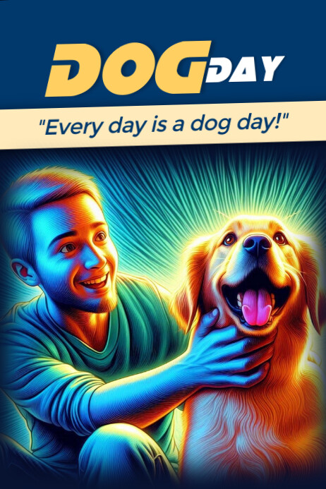 Dog day Template | PosterMyWall
