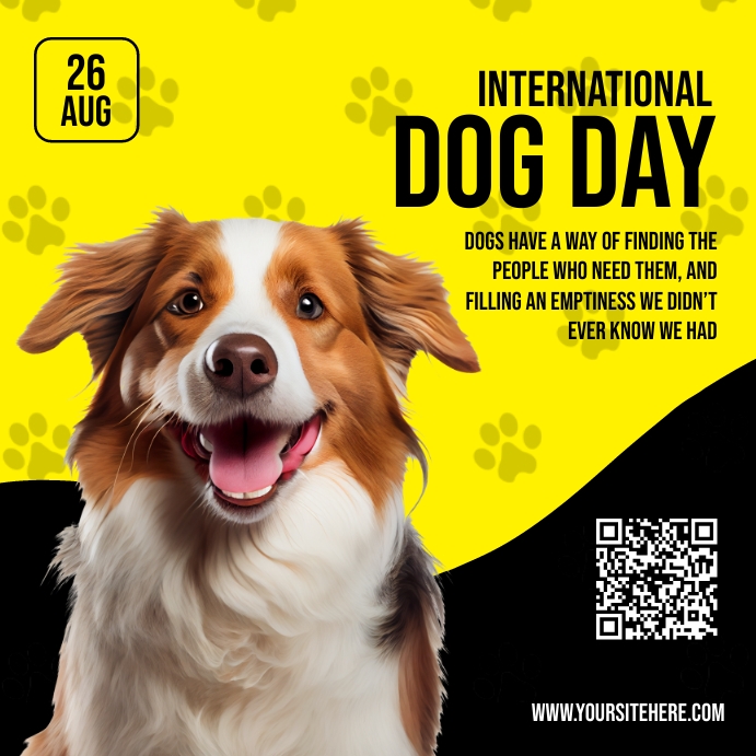 Dog day Instagram Template | PosterMyWall