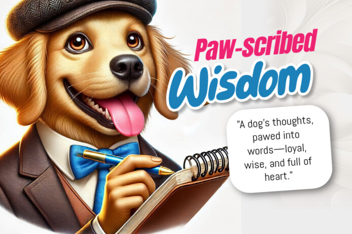 Dog Template | PosterMyWall