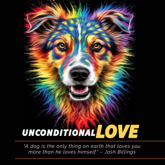 Dog Template | PosterMyWall