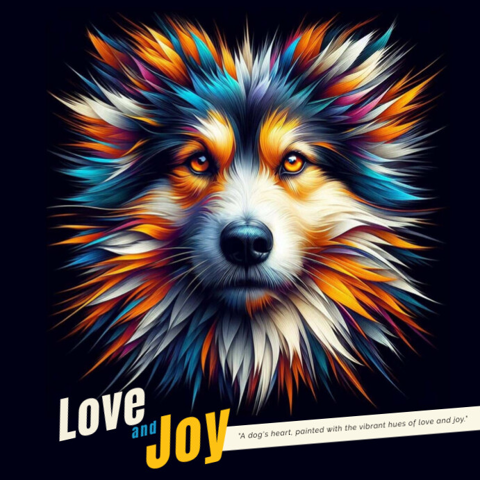 Dog Template | PosterMyWall