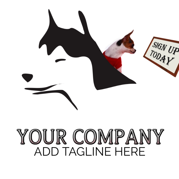 Dog nft logo design, flyer, nft, poster | PosterMyWall