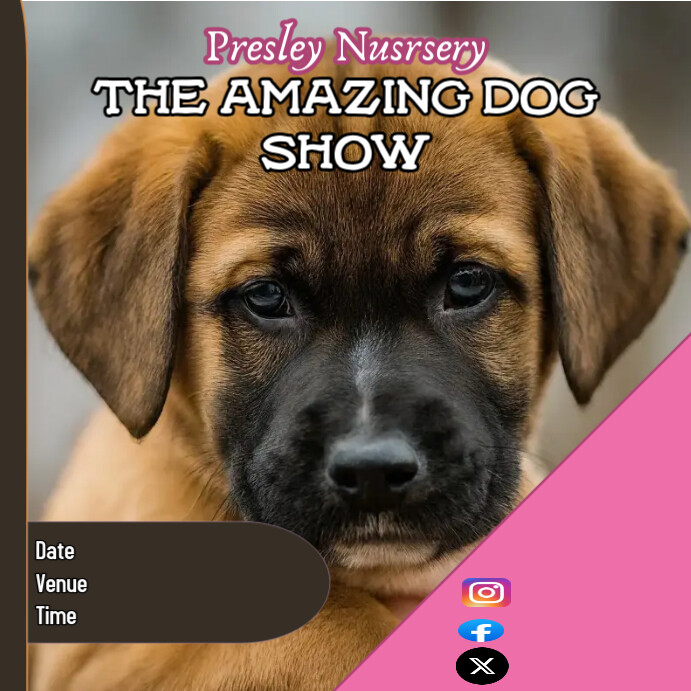 Dog Show Template | PosterMyWall