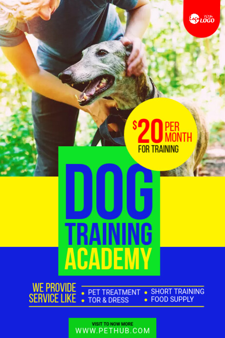 Copy of Dog Training Center Ad | PosterMyWall