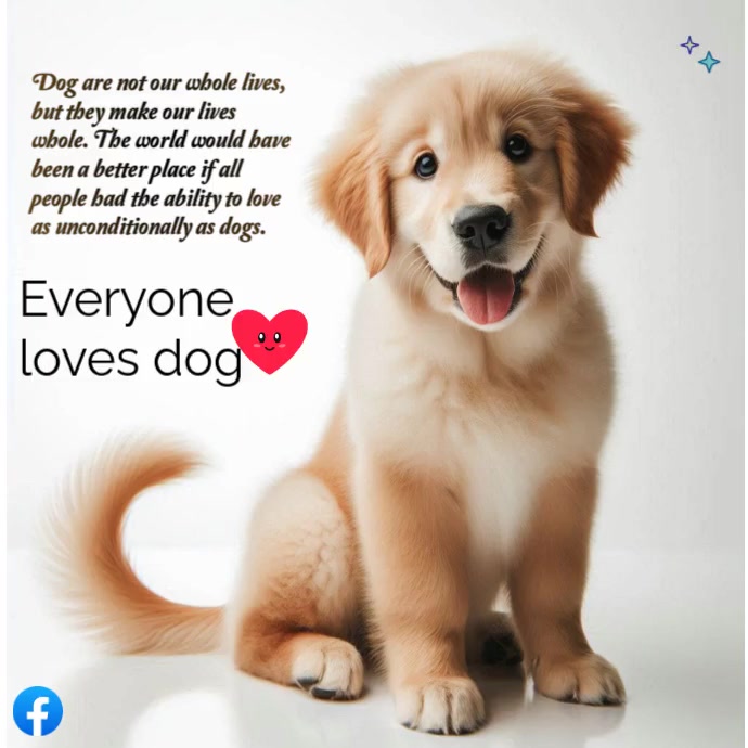 Dogs makes us happy Template | PosterMyWall