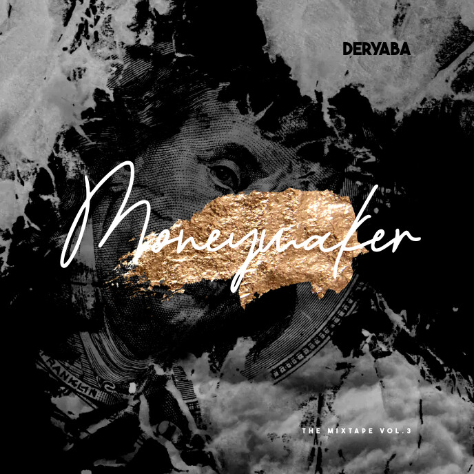 Dollar Money Gold Rap Trap Mixtape Cover Template | PosterMyWall