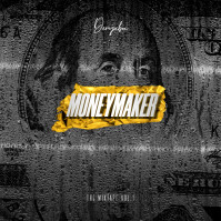 Money Dollar Rap Trap Gold Mixtape Cover Template | PosterMyWall