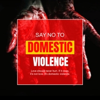 domestic violence poster Template | PosterMyWall