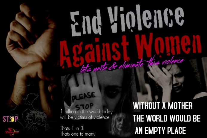 domestic violence template | PosterMyWall