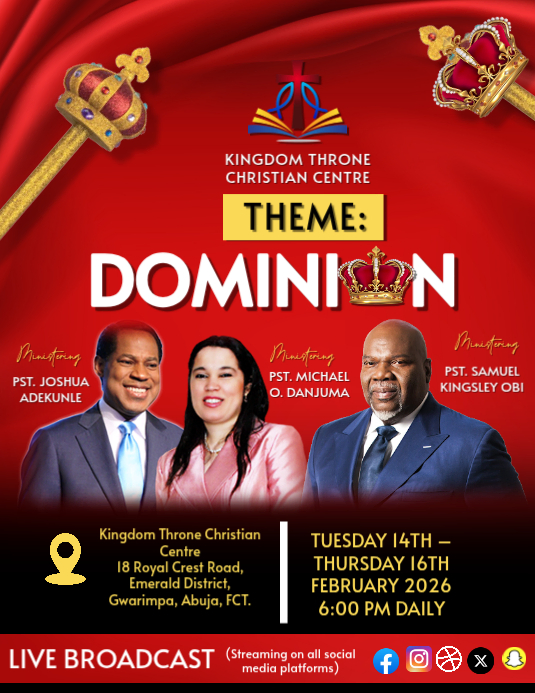 Dominion Service Church Event Template | PosterMyWall