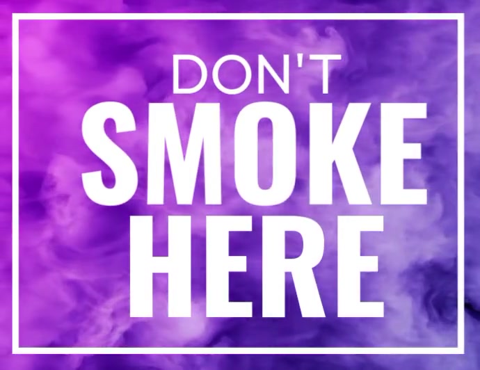 Don't smoke Template | PosterMyWall