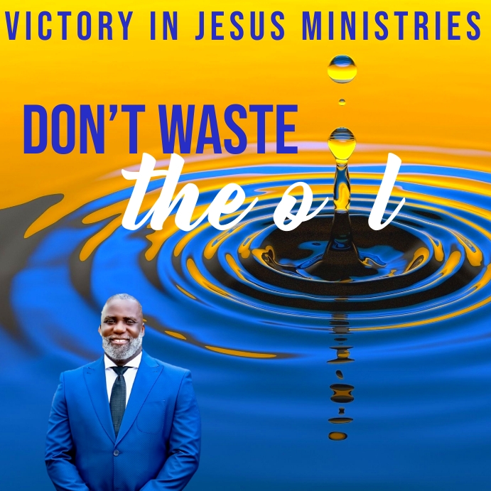 Don't Waste the Oil Template | PosterMyWall
