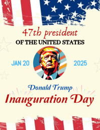 Presidential inauguration day 2025 Template | PosterMyWall