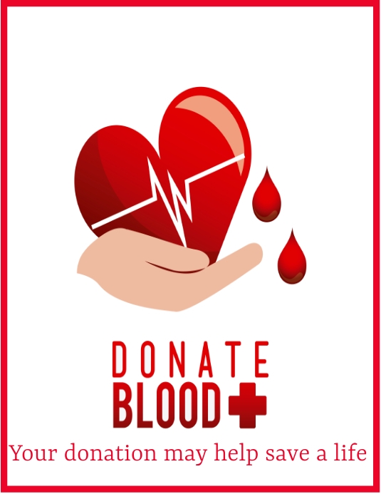 donate blood Template | PosterMyWall