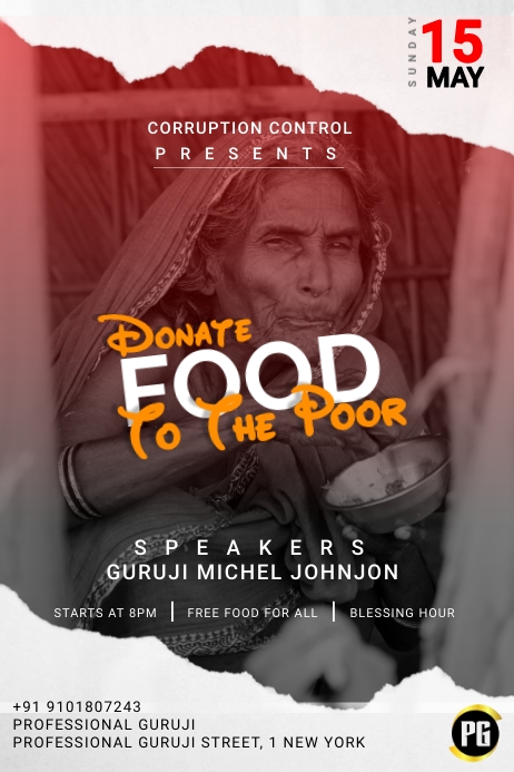 donate food Template | PosterMyWall
