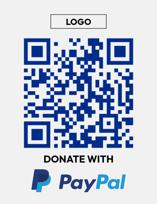 Donate with Paypal Template | PosterMyWall