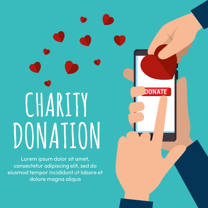 Donation Day Flyers Template | PosterMyWall