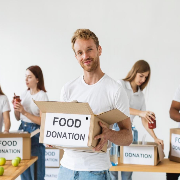 Donation poster design template | PosterMyWall