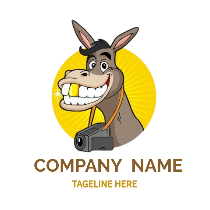 Copy of donkey camera logo | PosterMyWall