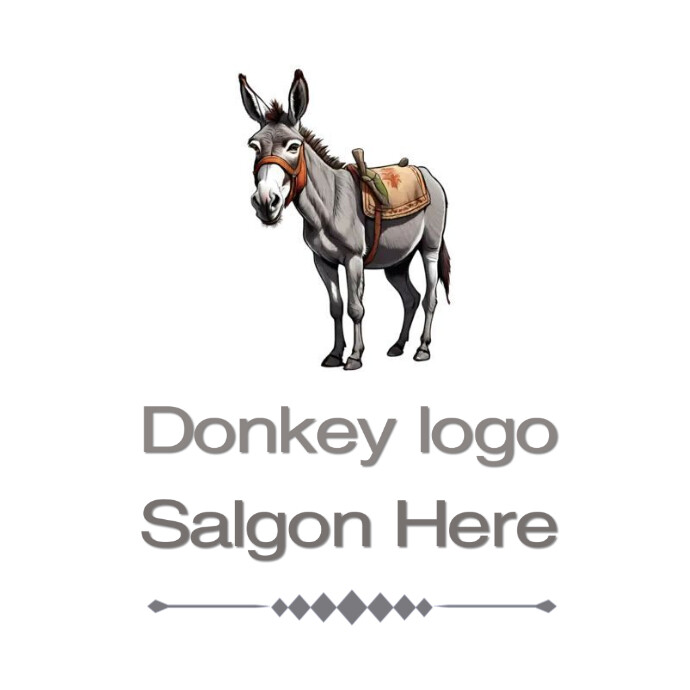 Donkey logo Template | PosterMyWall