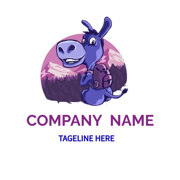 Plantilla de DONKEY LOGO | PosterMyWall