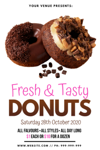 National Donut Day Poster Template | PosterMyWall