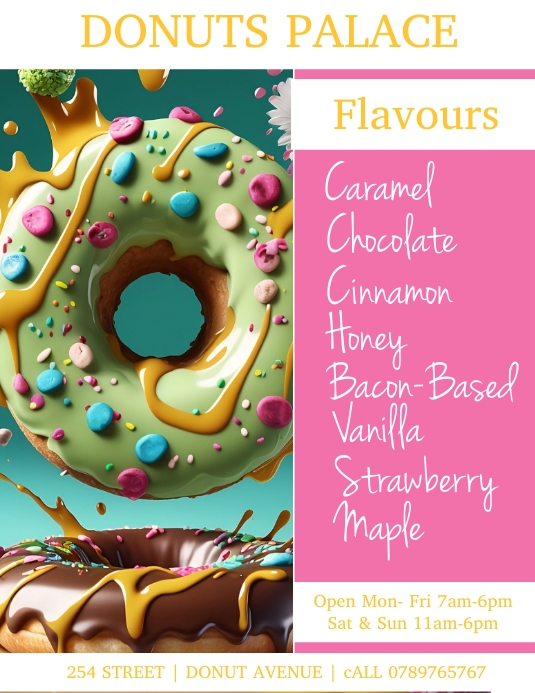 donuts Template | PosterMyWall