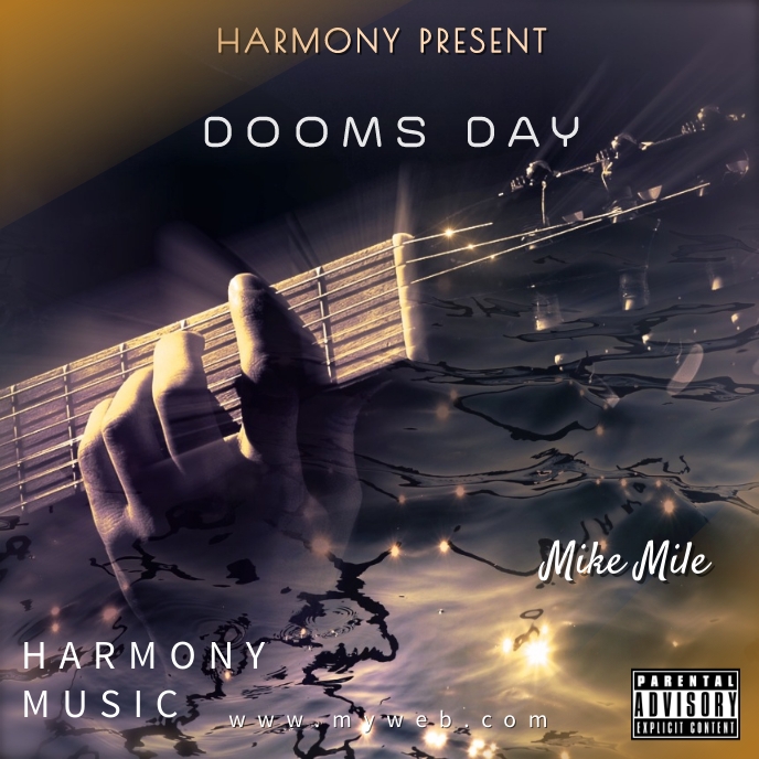 Copy of Dooms day rock Album Cover | PosterMyWall