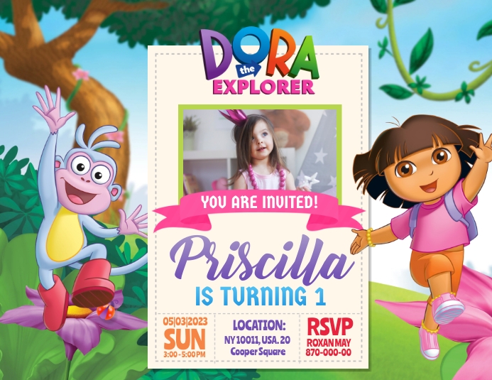 I-dora incwajana Yomhloli Ithempulethi | PosterMyWall