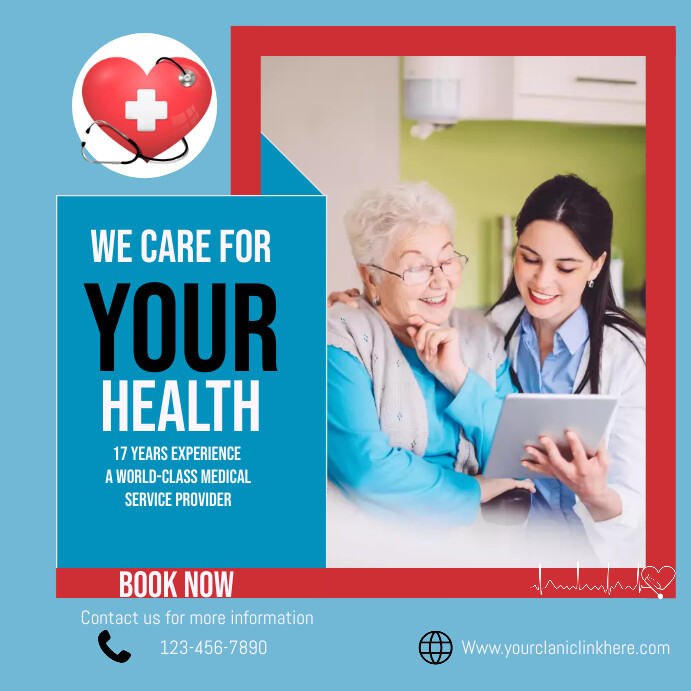 Copy of Dr's Consultation Ads, Health Ads, Clinic Ads | PosterMyWall