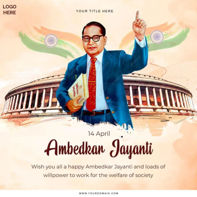 Ambedkar Jayanti Logo