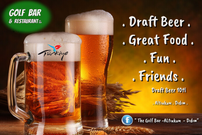draft beer Template | PosterMyWall