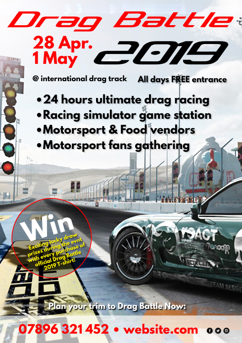 Drag Battle Poster Template | PosterMyWall