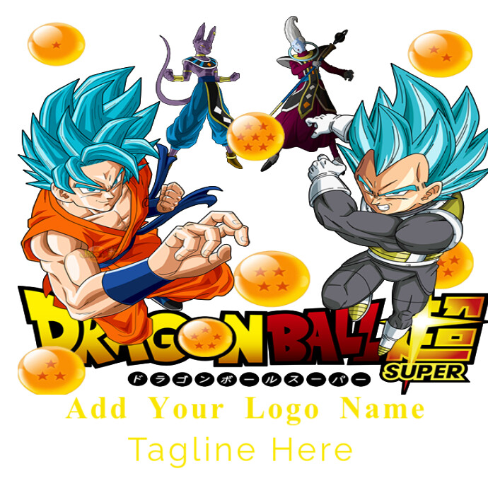 Dragon Ball Z: Hyper Dimension Goku Vegeta Go Template | PosterMyWall