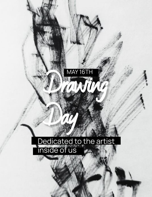 Drawing Day Template | PosterMyWall